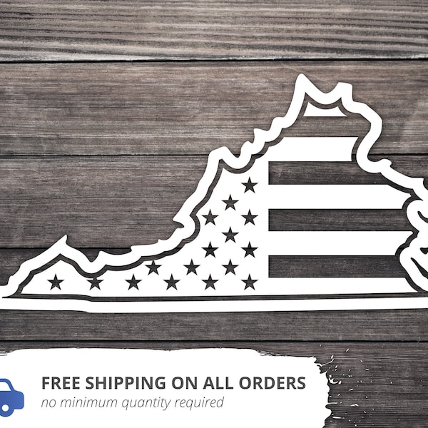 Virginia State Decal - Etsy