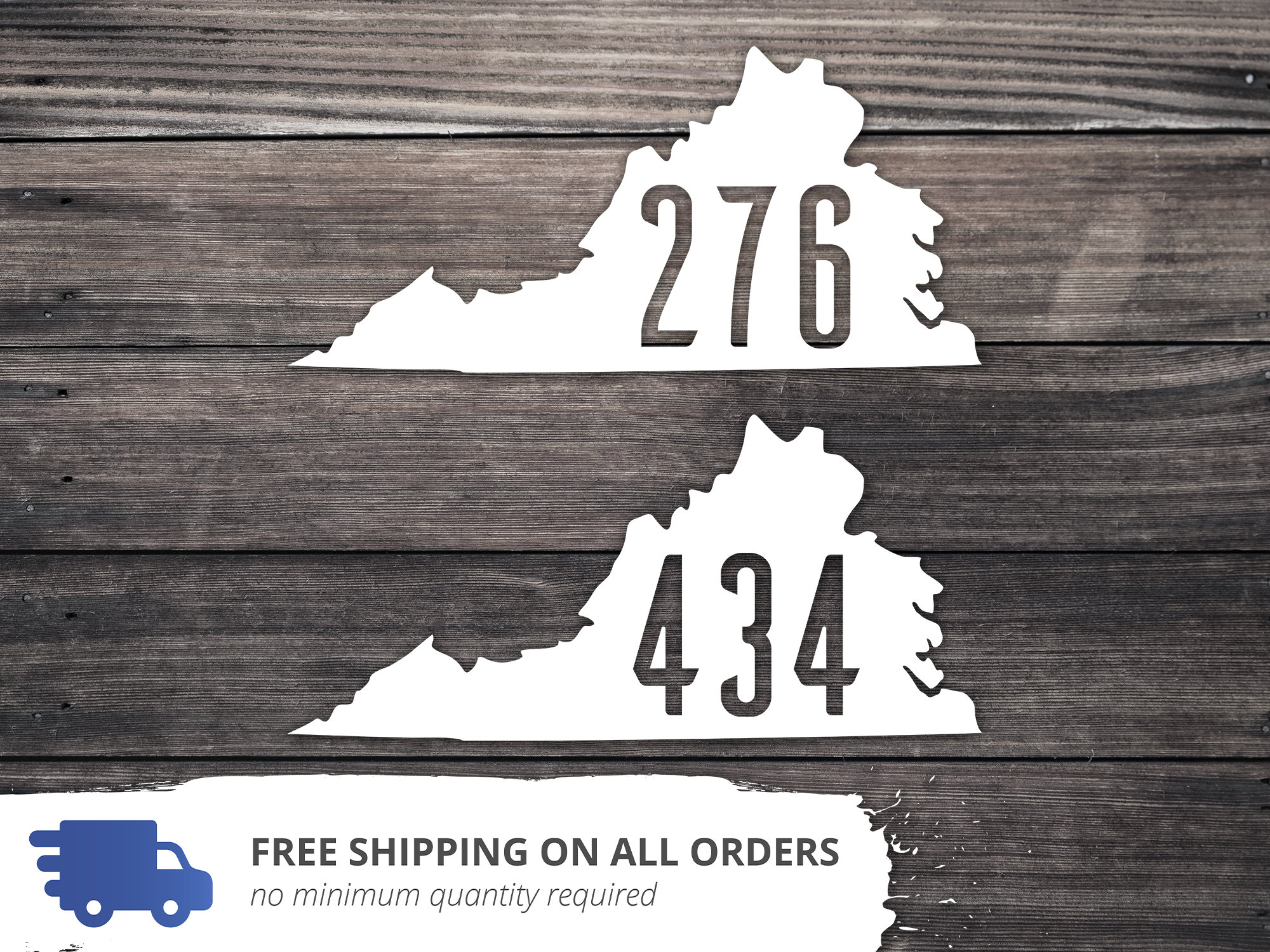 Virginia State Decal / Virginia State Sticker / Virginia Area Code ...