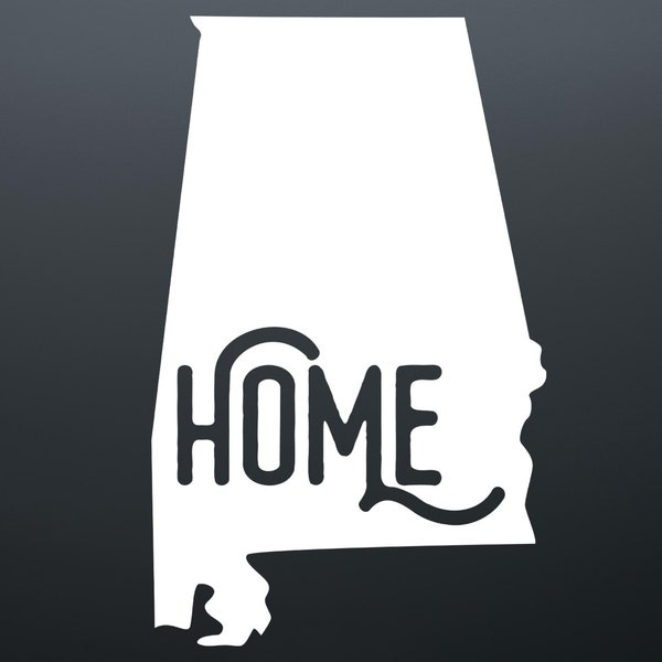 Alabama Window Decal - Etsy