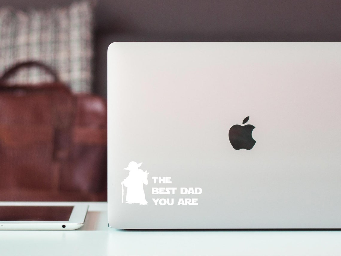 The Best Dad You Are Car Window Decal / Star Wars Dad Cup - Etsy