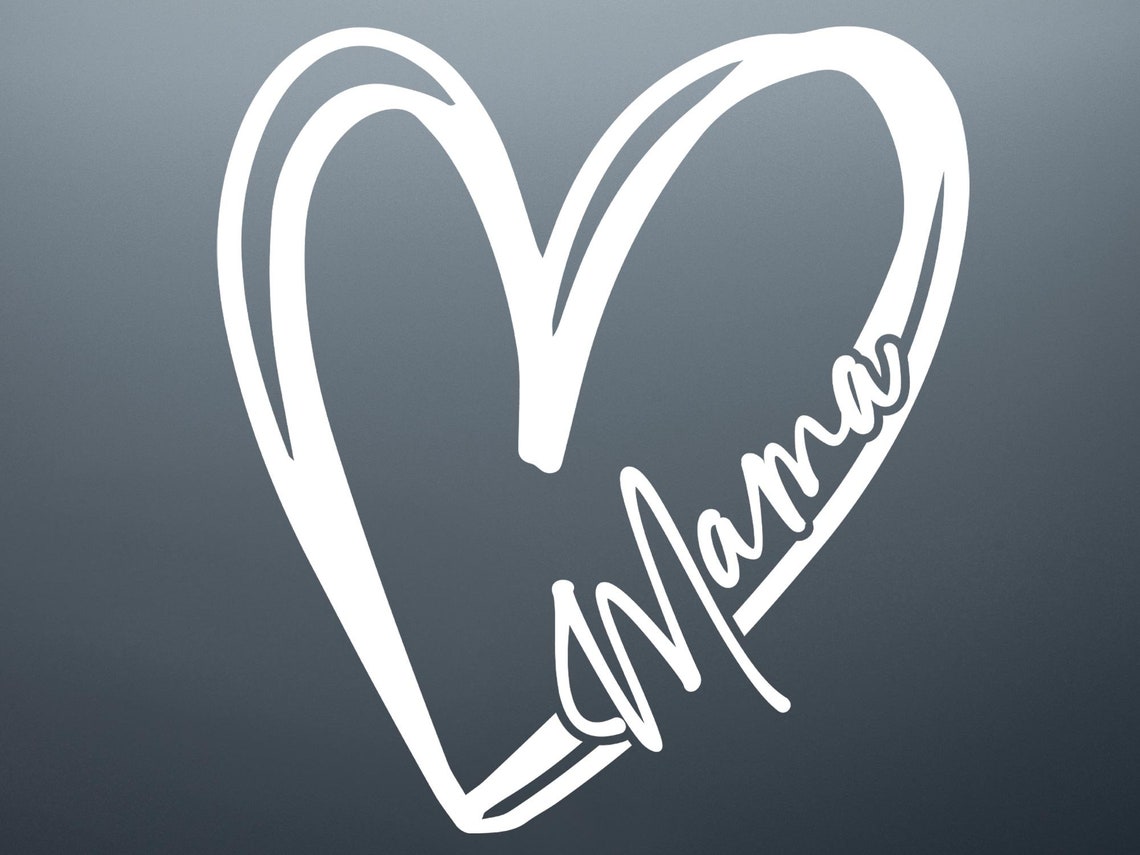 Mama Decal / Mom Sticker / Mommy Car Decal / Grandma Car Sticker / Mama ...