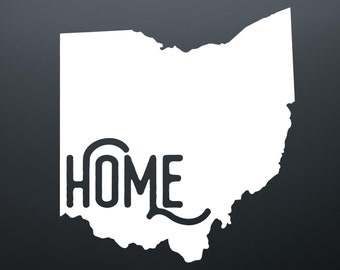 Ohio OH State Outline Vinyl Decal Sticker - Etsy