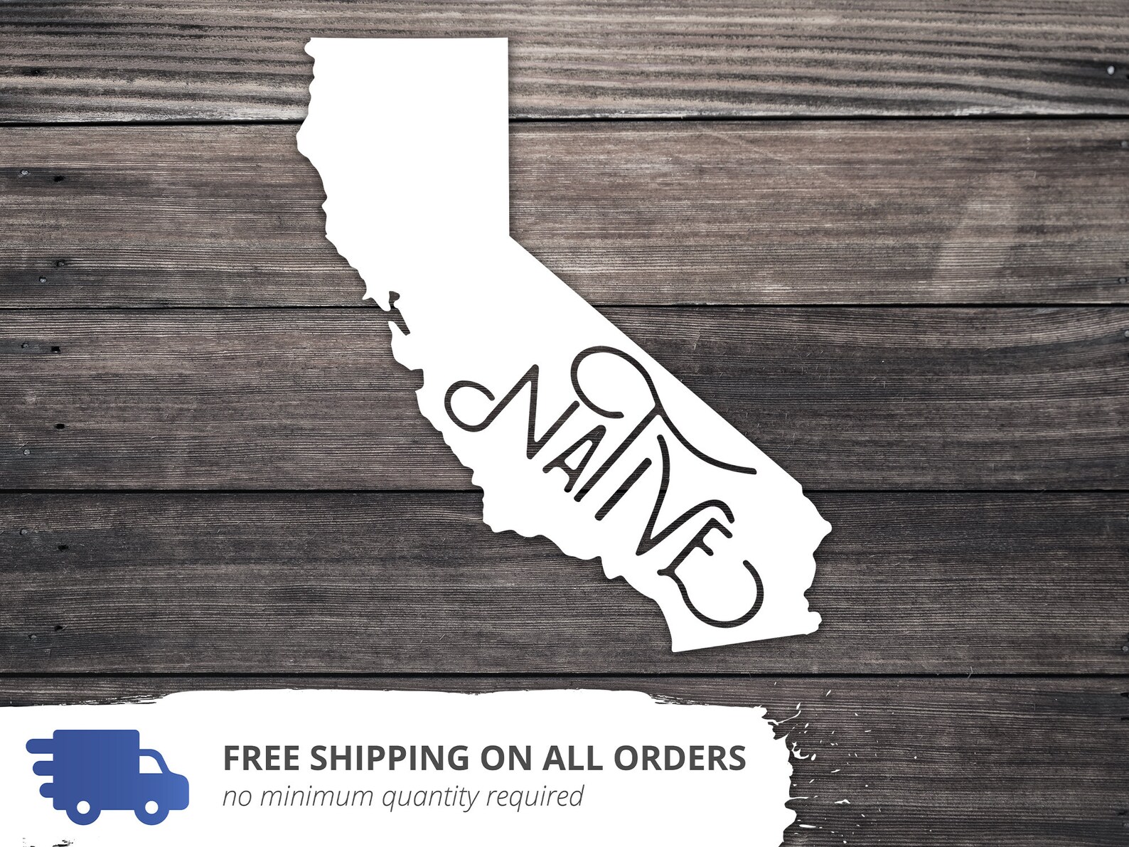 California State Decal / California State Sticker / California - Etsy