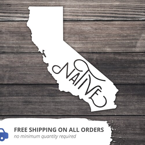 California State Decal / California State Sticker / California - Etsy