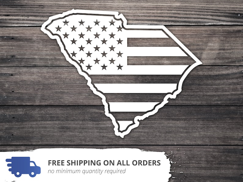 South Carolina State Decal / South Carolina Sticker / South - Etsy