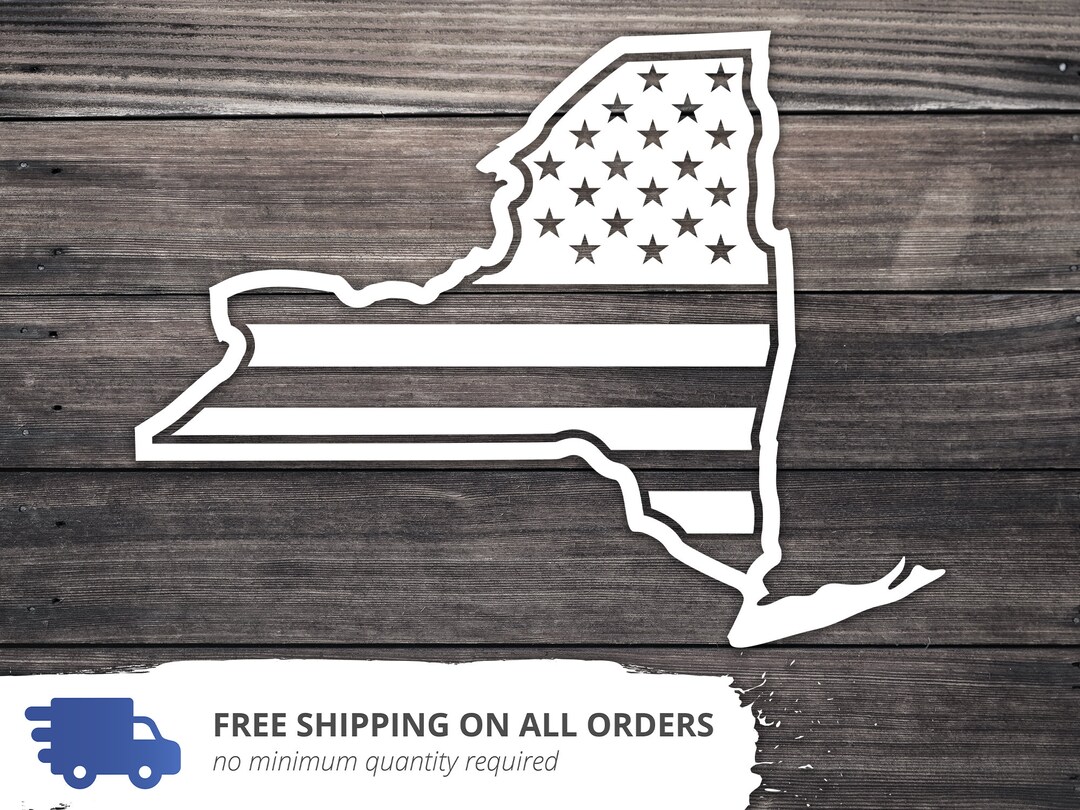New York State Decal / New York Sticker / New York Decal / American ...