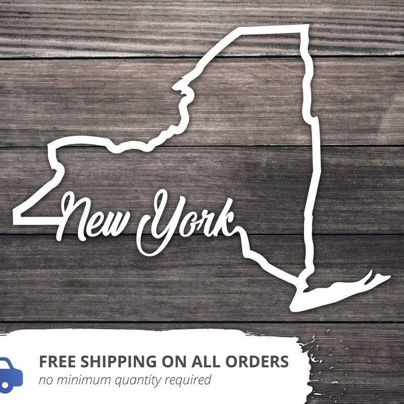 New York Decal - Etsy
