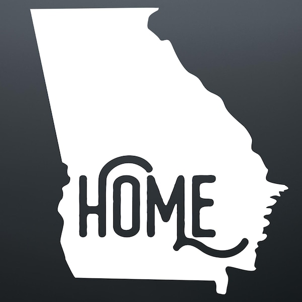 Georgia Car Decal - Etsy