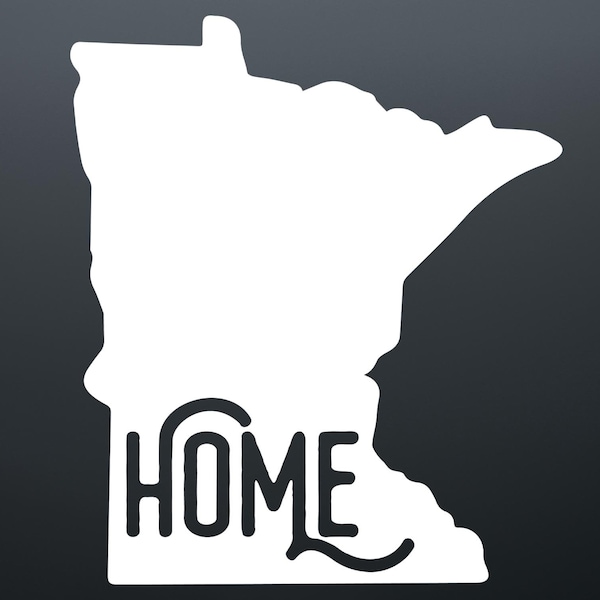Minnesota Car Window Decal - Etsy