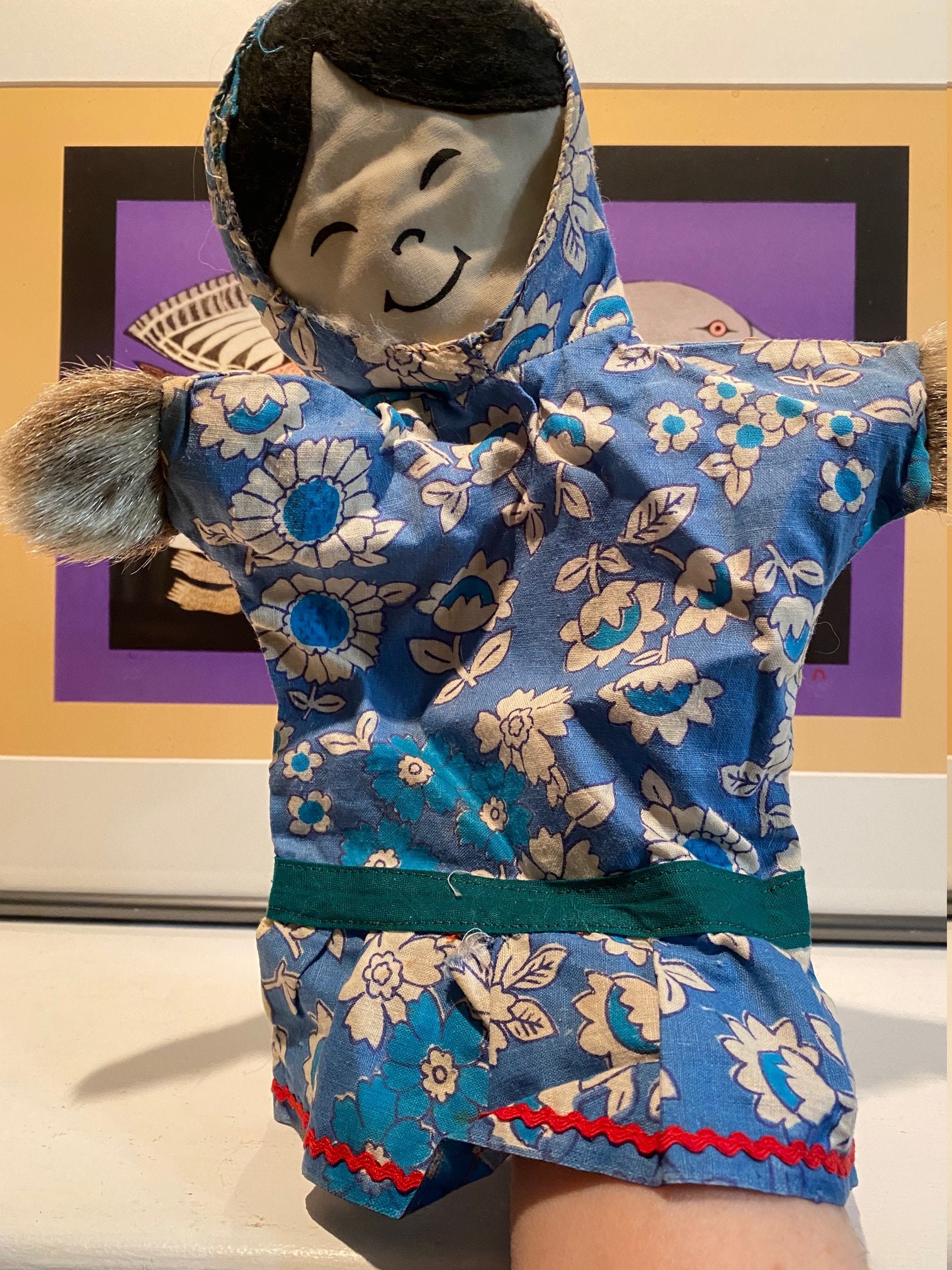 Vintage 1950s/60s Inuit Hand Puppet Handmade - Etsy Canada