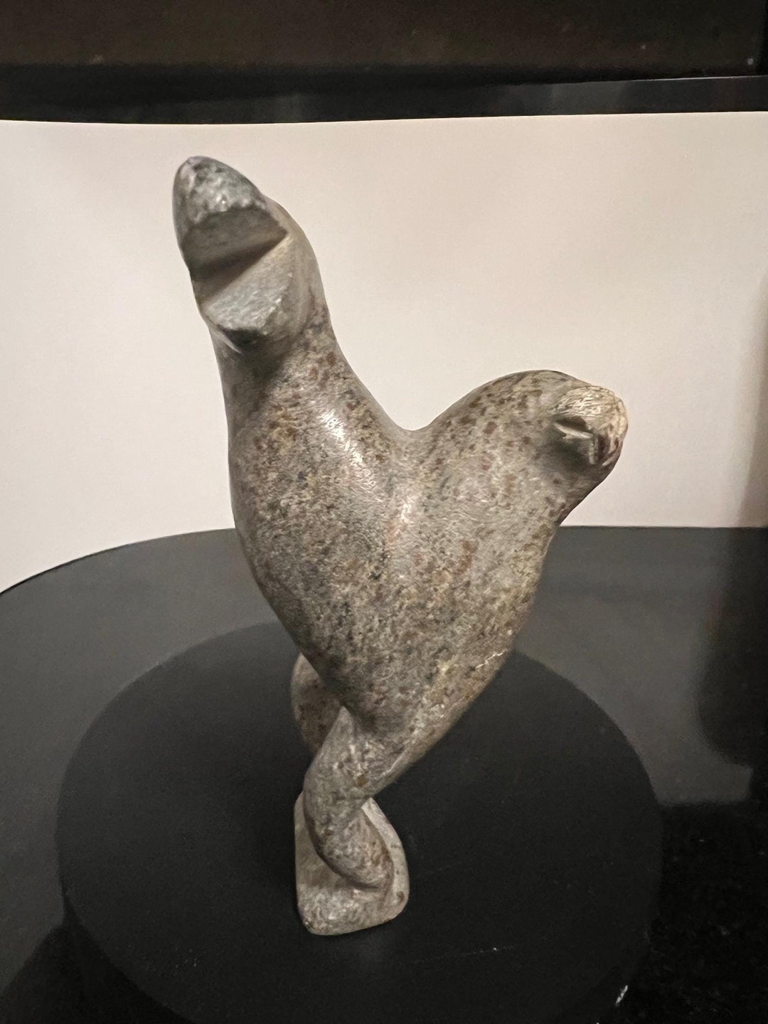 Unconventional Transformation*seal Bird Man *vintage Inuit Stone ...