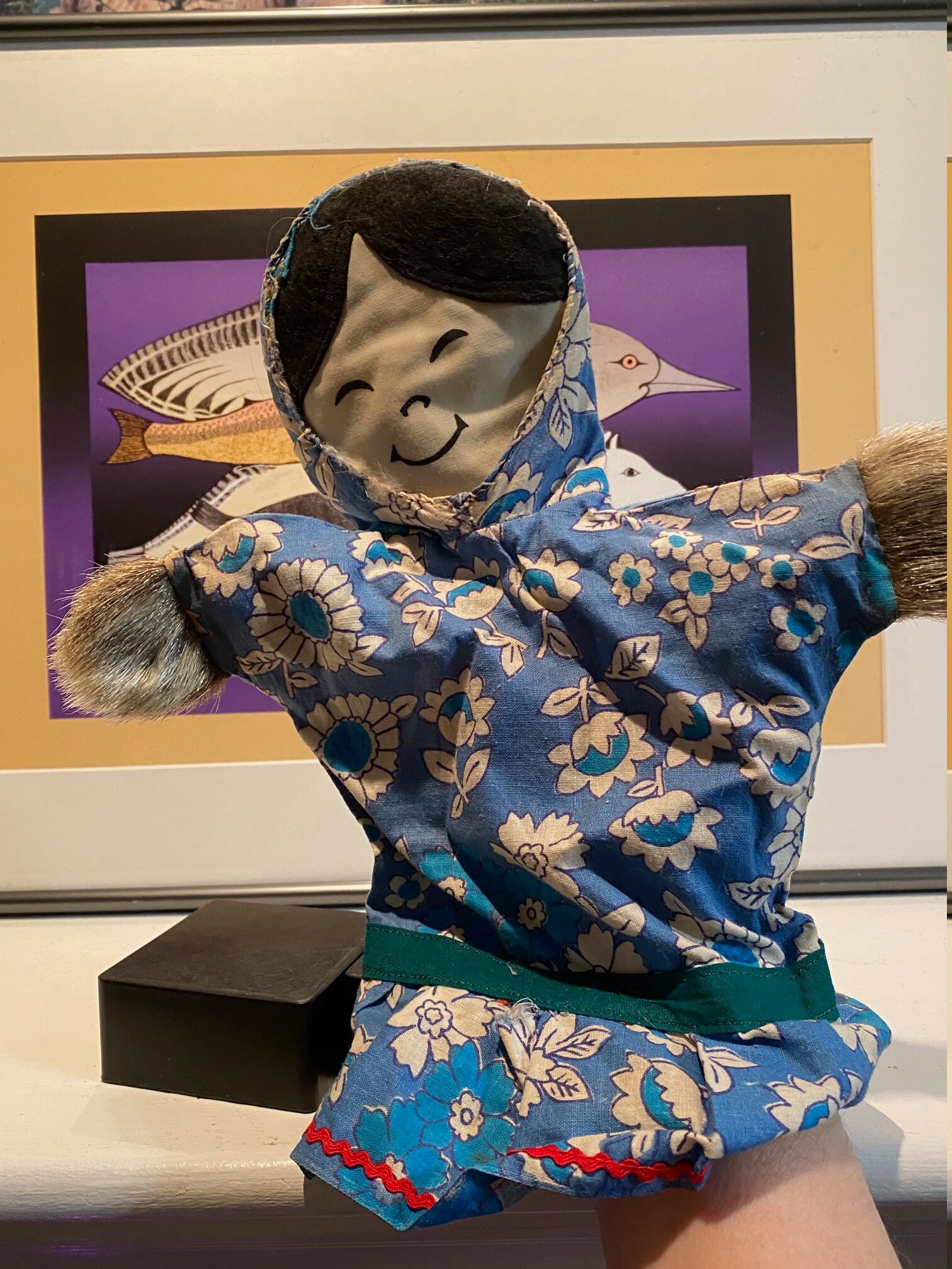 Vintage 1950s/60s Inuit Hand Puppet Handmade - Etsy Canada