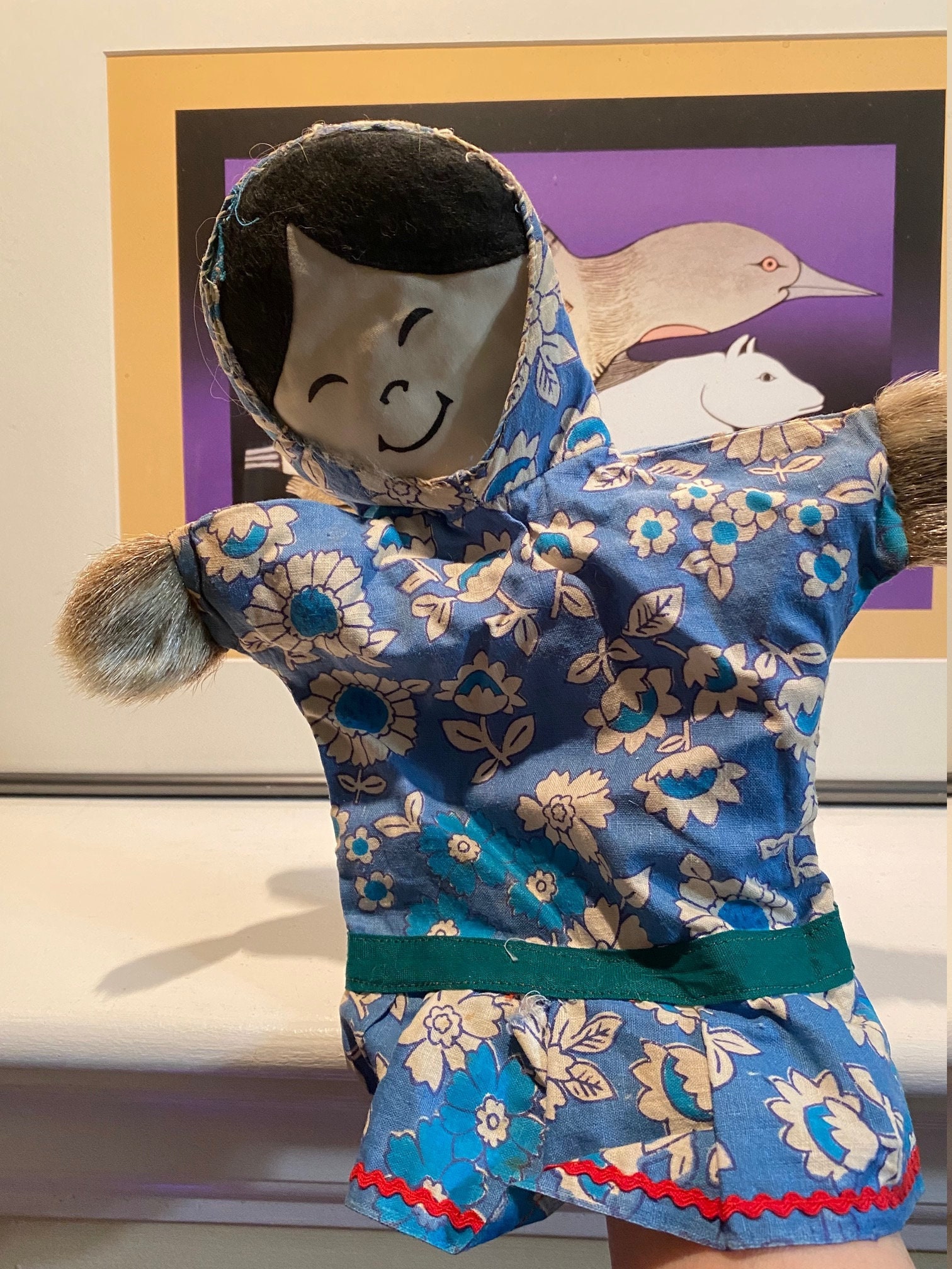 Vintage 1950s/60s Inuit Hand Puppet Handmade - Etsy Canada