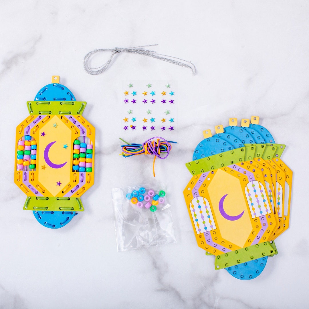 Holiday Lantern Threading Craft (party Pack - Set of 6) - Etsy