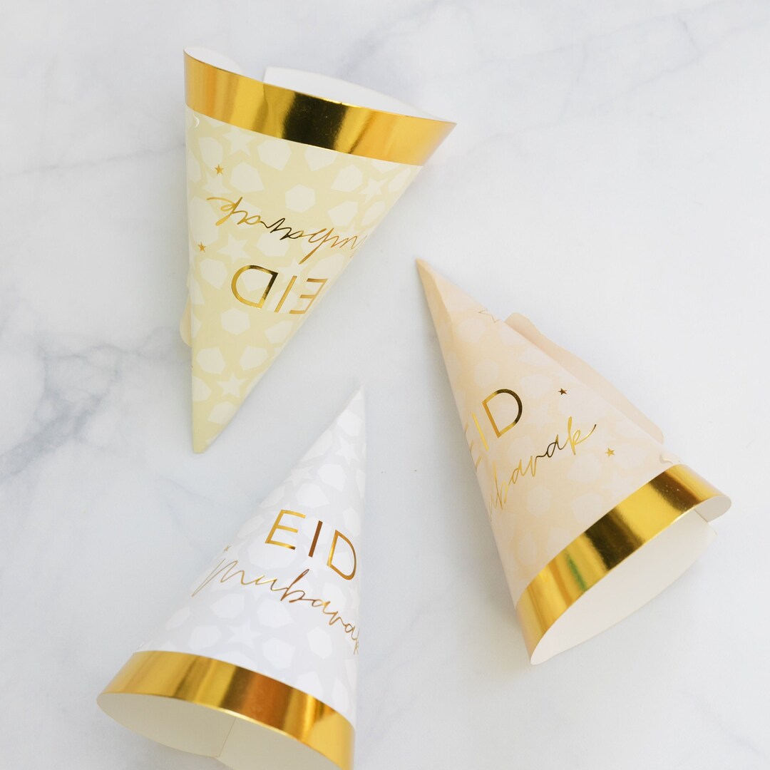 Eid Mubarak Celebration Party Hats (set of 12) - Etsy