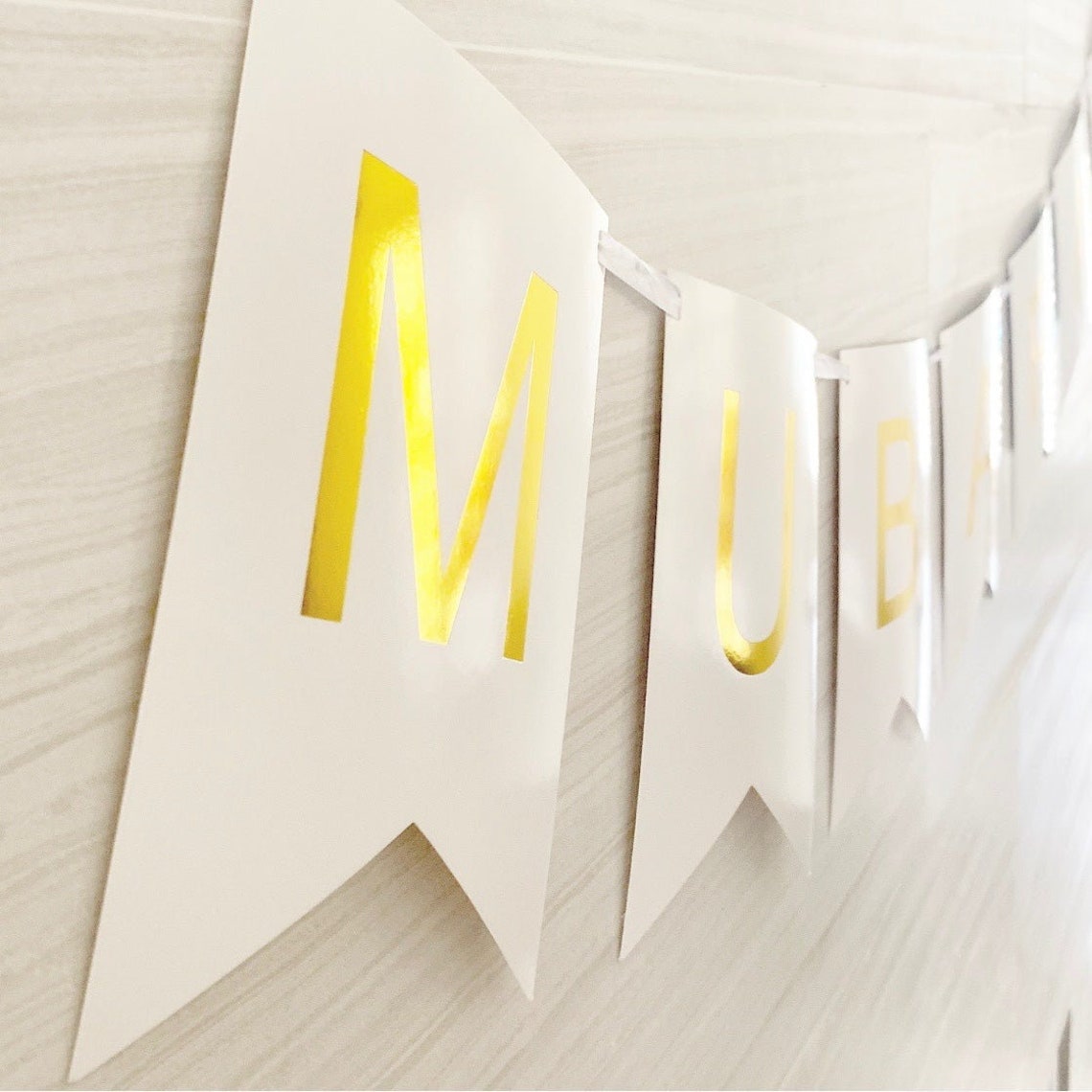 Eid Mubarak Fishtail Banner | Etsy