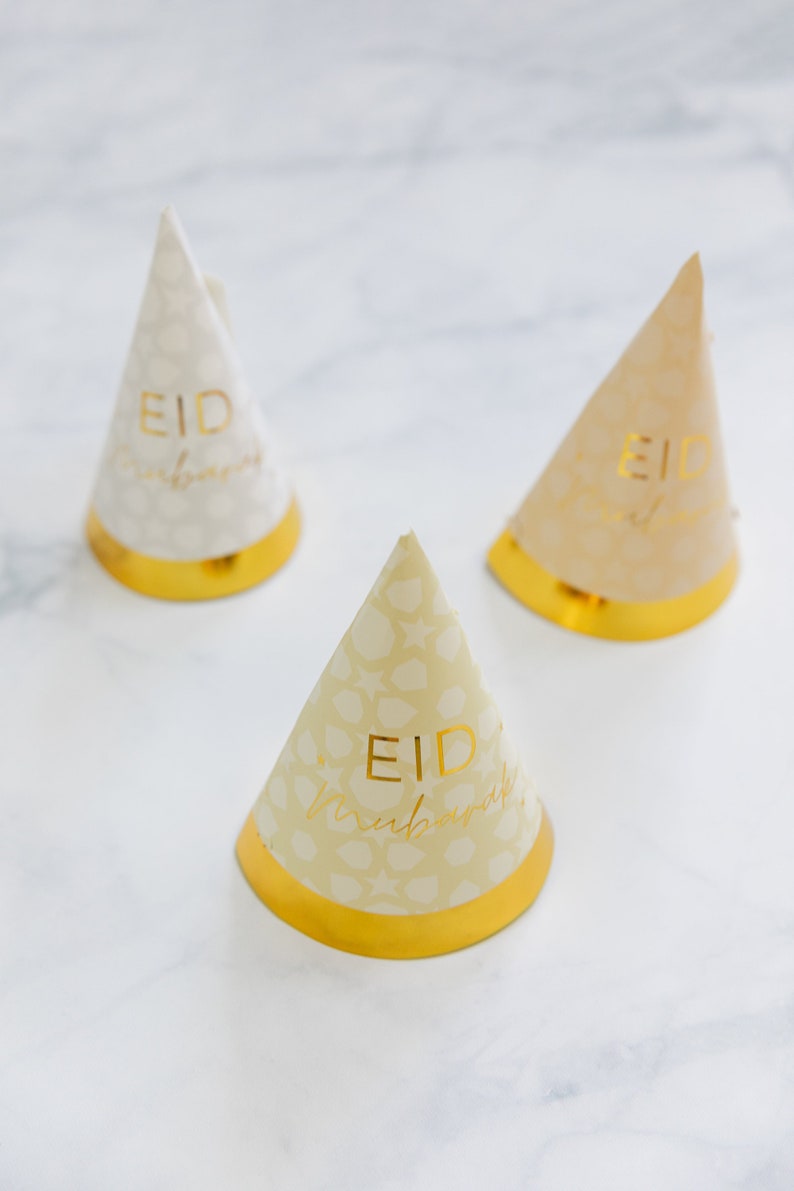 Eid Mubarak Celebration Party Hats (set of 12) - Etsy