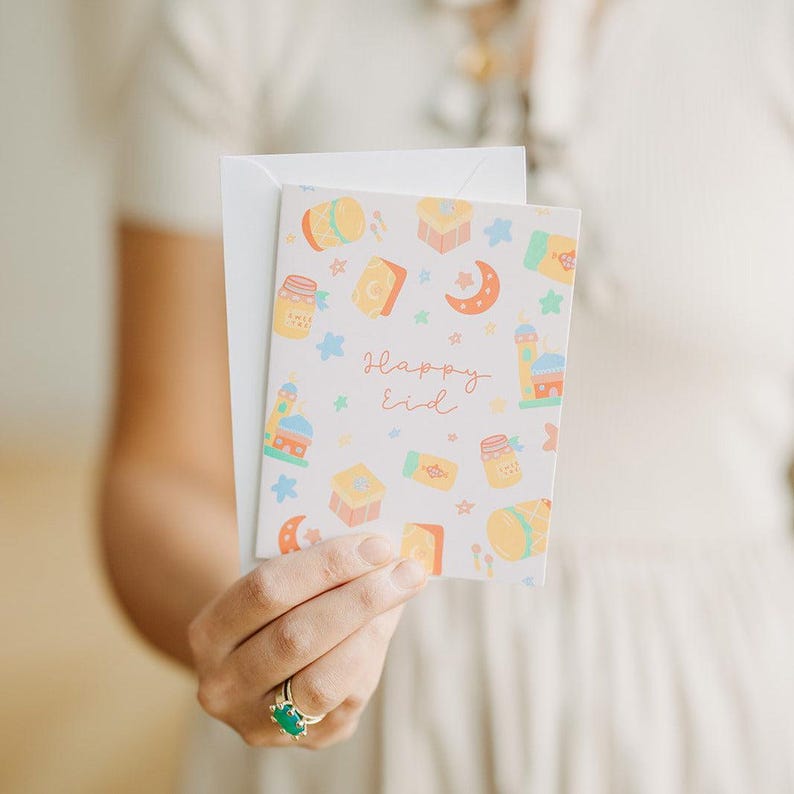 Festive Eid Cards (set of 12) - Etsy