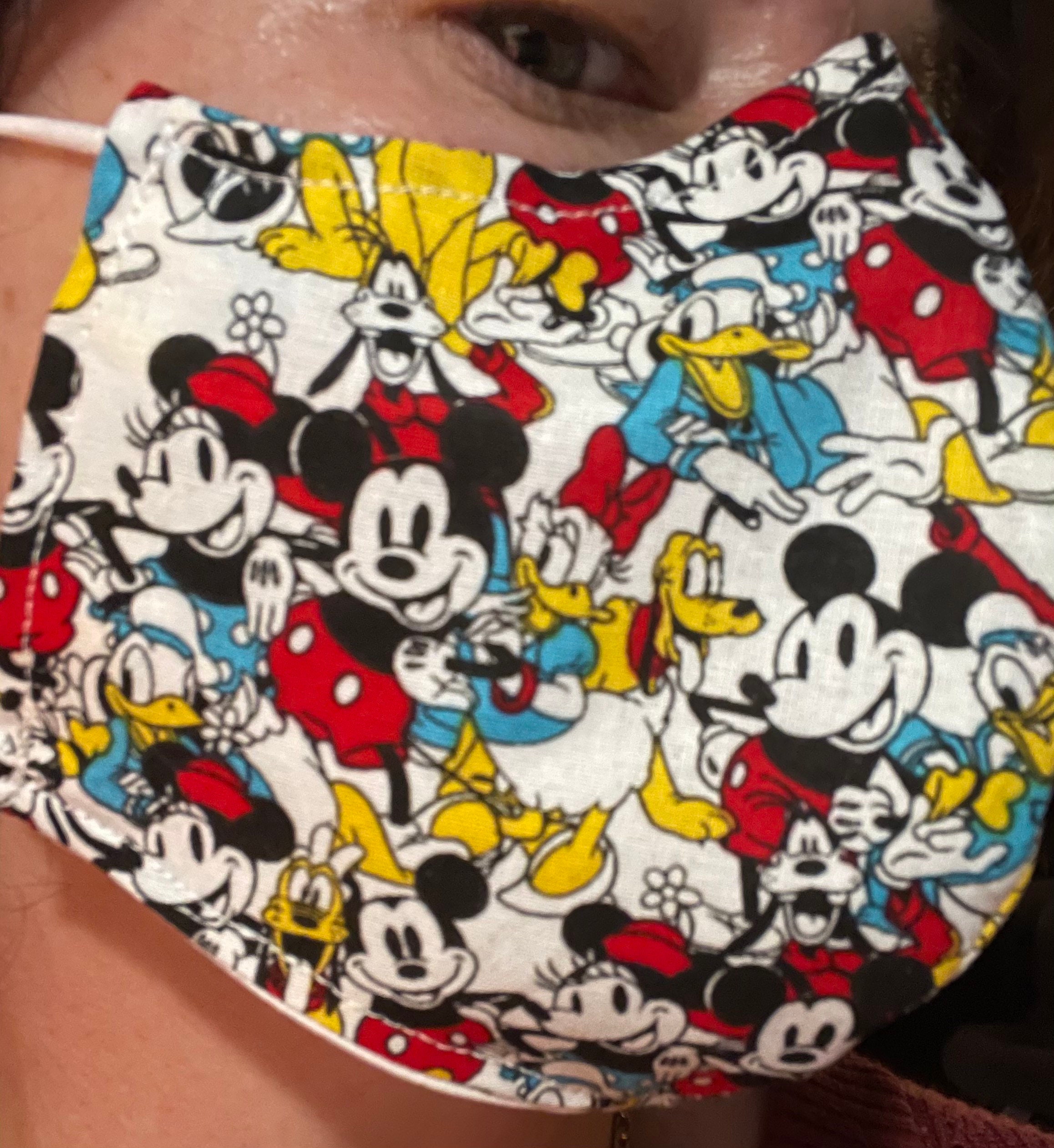 Adorable Mickey Mouse themed mask | Etsy