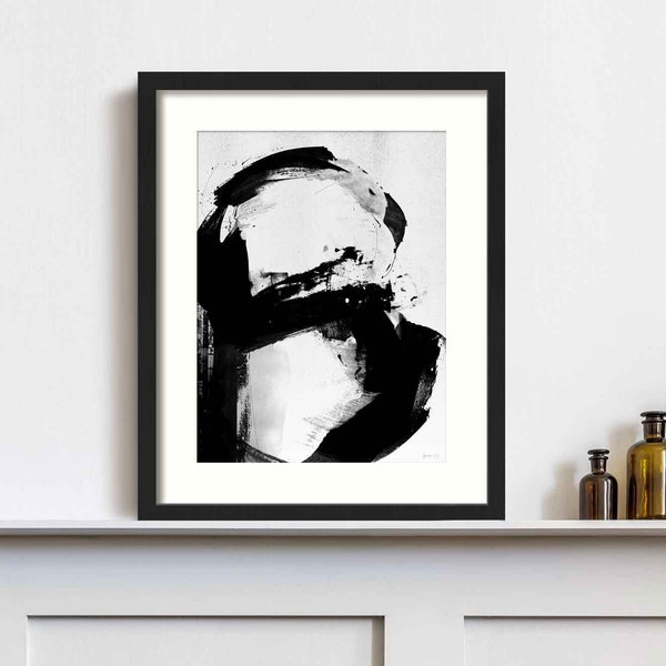 Abstract Letter Art - Etsy