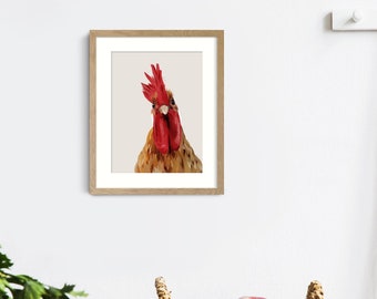 Chicken Wall Art | Etsy