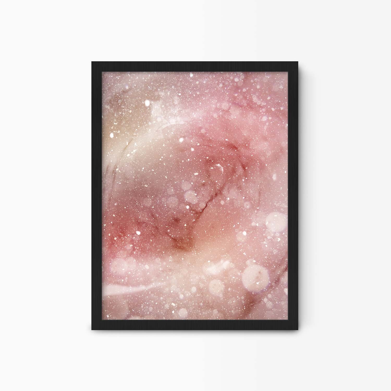 Pink Outer Space Art Modern Space Poster Celestial Decor | Etsy UK