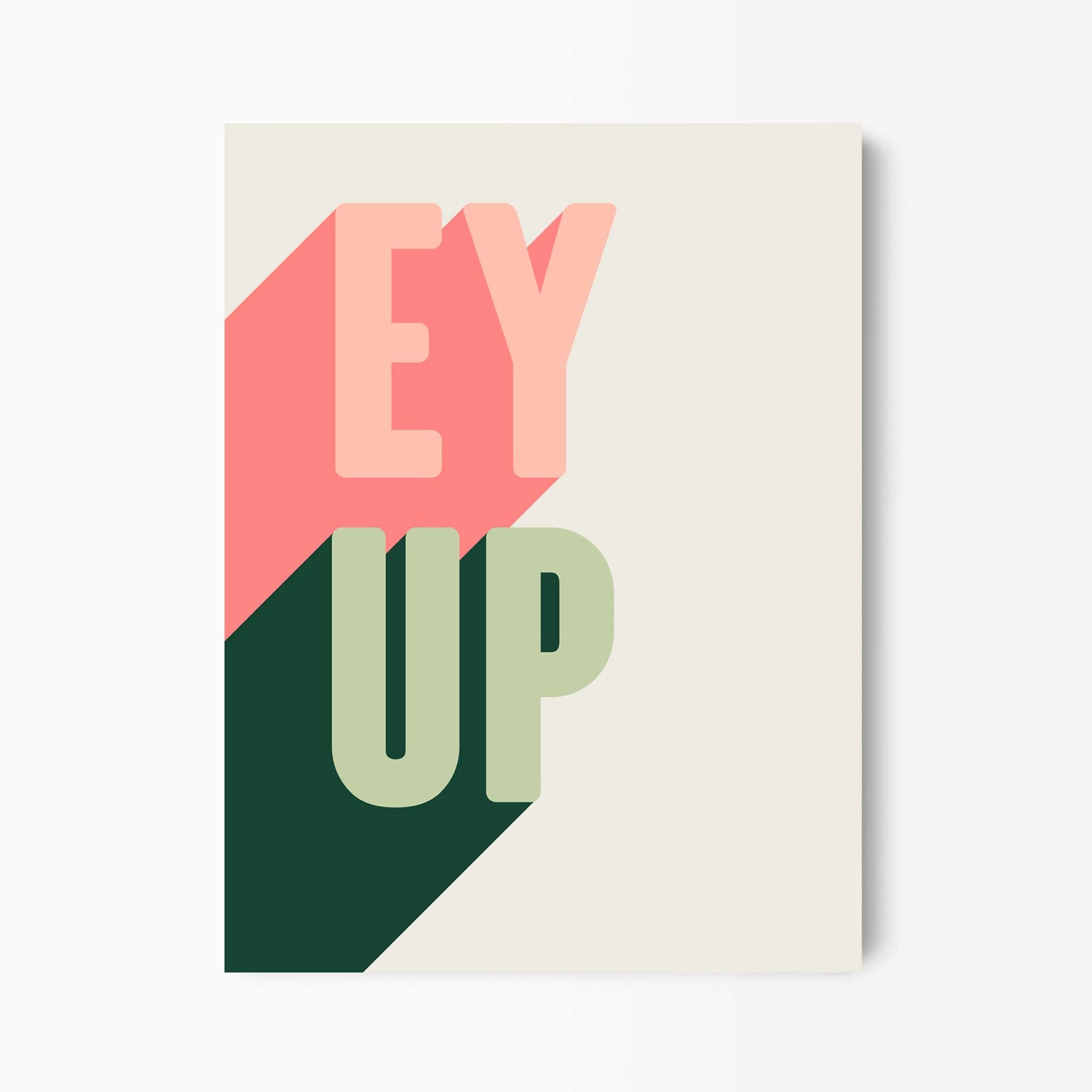 Ey up Yorkshire Quote Print Sheffield Yorkshire House Warming - Etsy