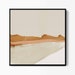 Forever Wandering Abstract Canvas Wall Art, Large Square Desert ...