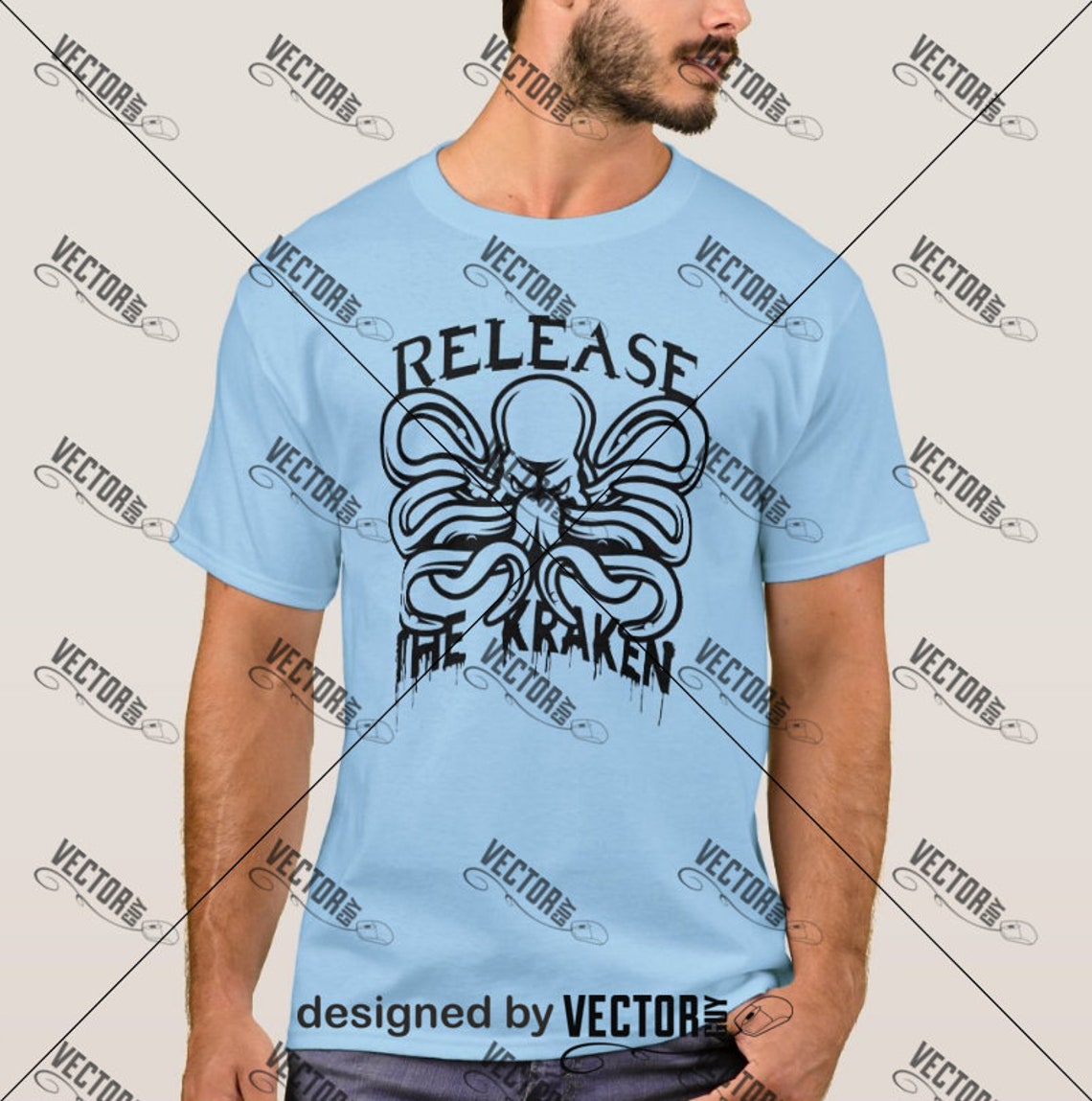 Release the Kraken SVG Cut File Instant Download | Etsy UK
