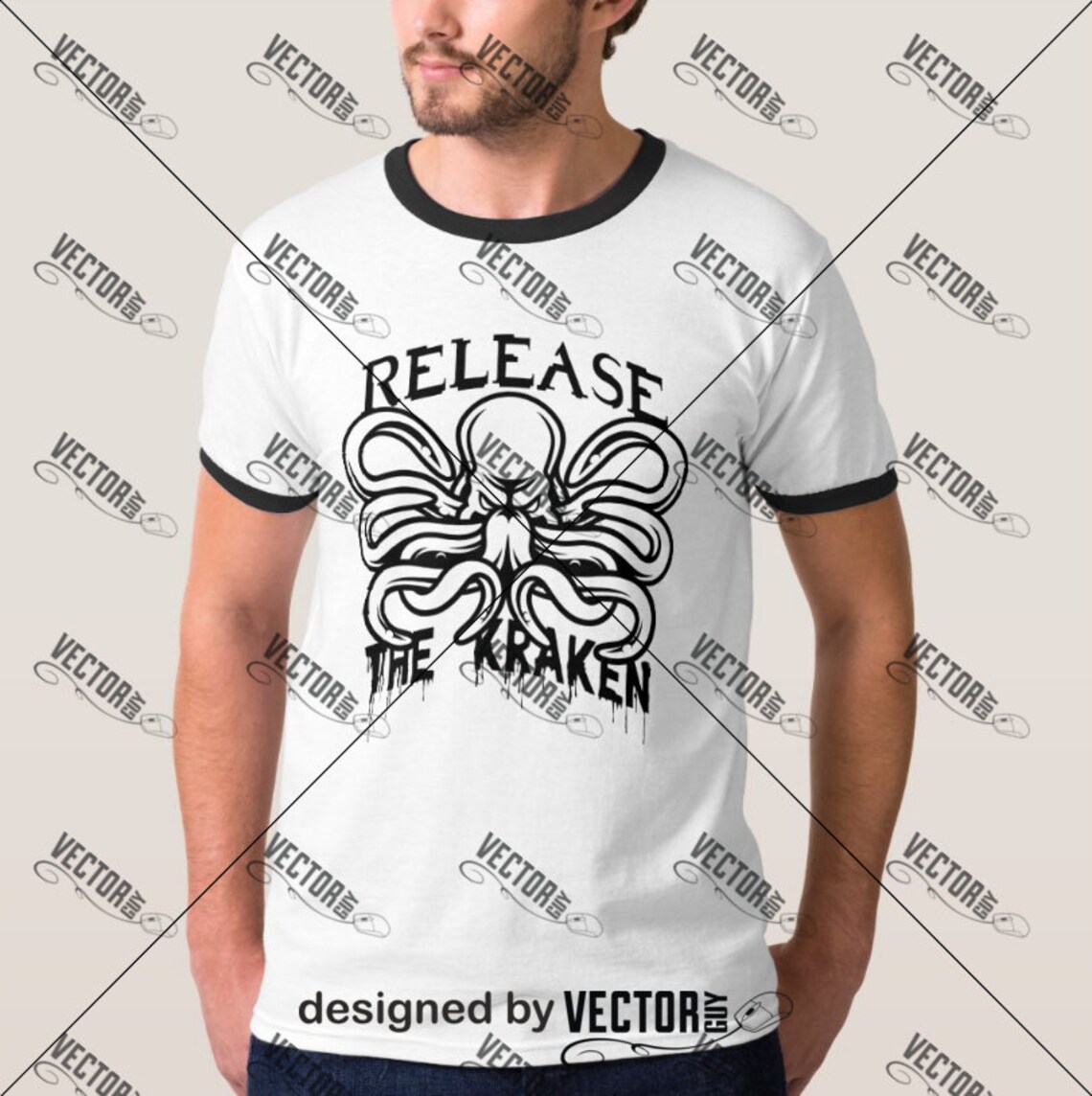 Release the Kraken SVG Cut File Instant Download | Etsy UK