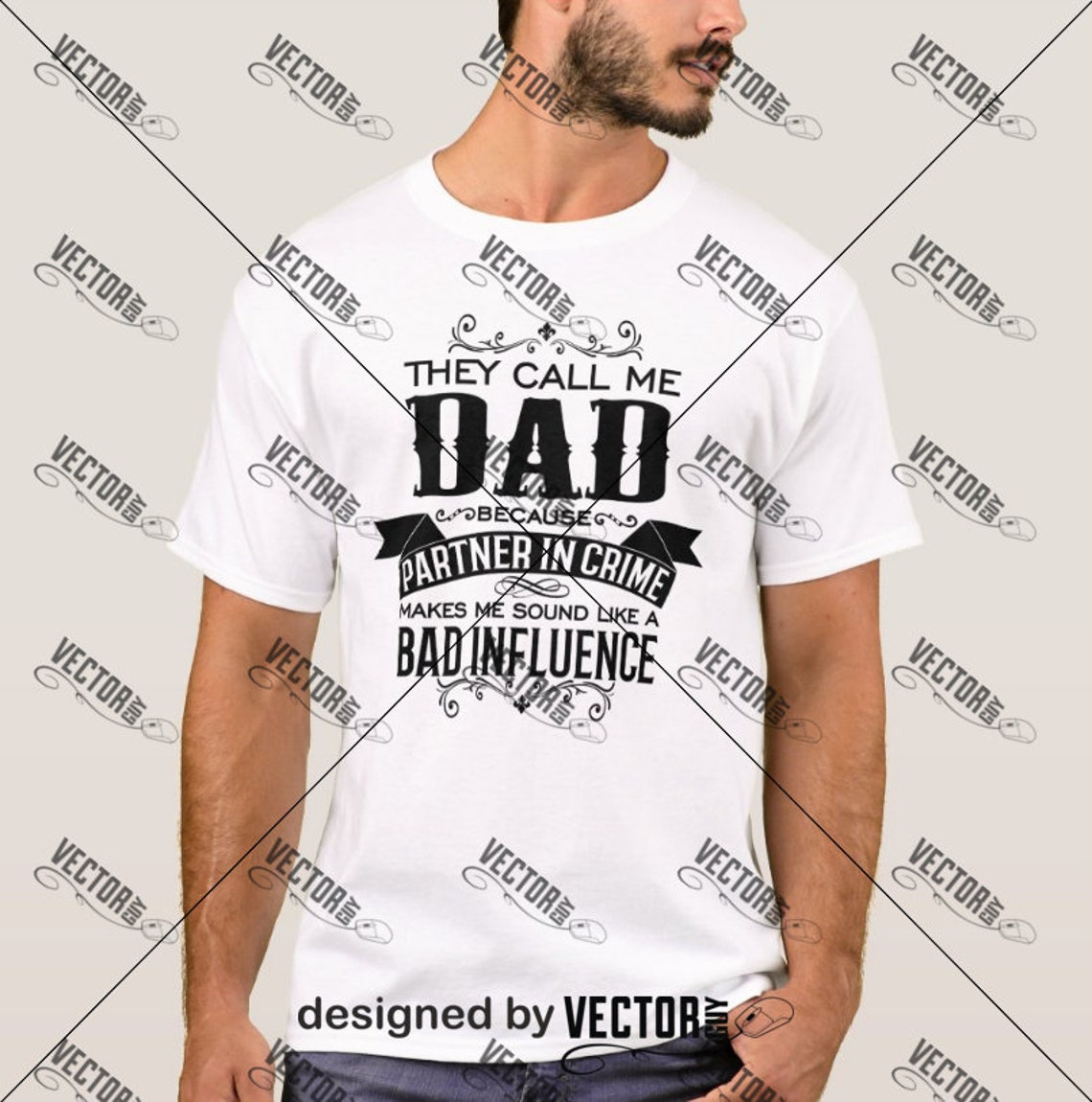 They Call Me Dad Because Partner in Crime Makes Me Sound Like | Etsy UK