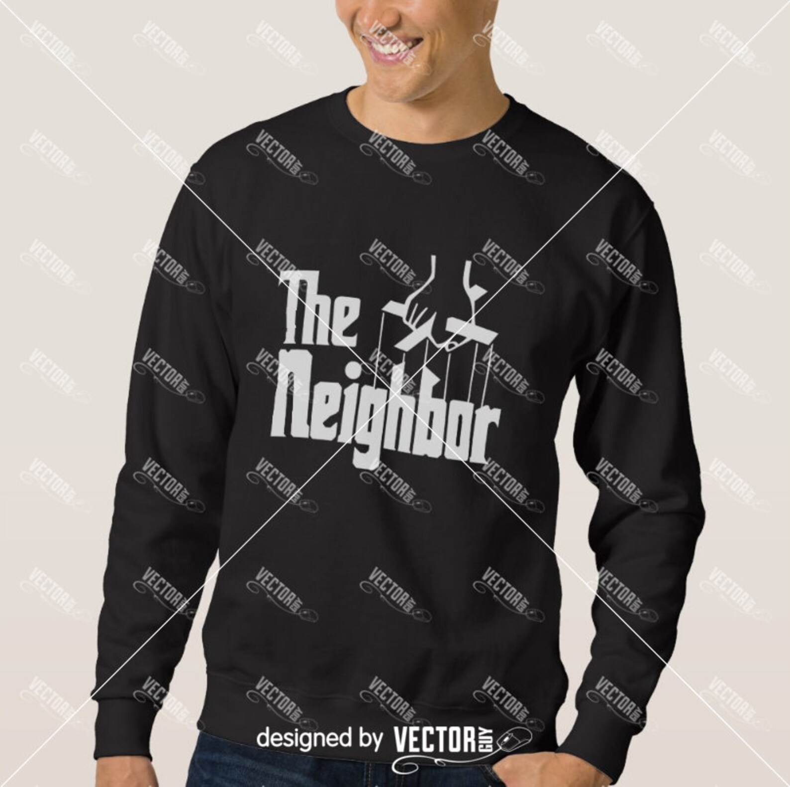 The Neighbor SVG Cut File Instant Download | Etsy UK