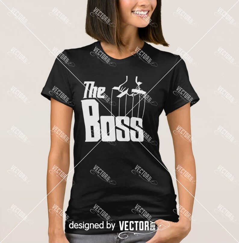 The Boss SVG Cut File Instant Download - Etsy