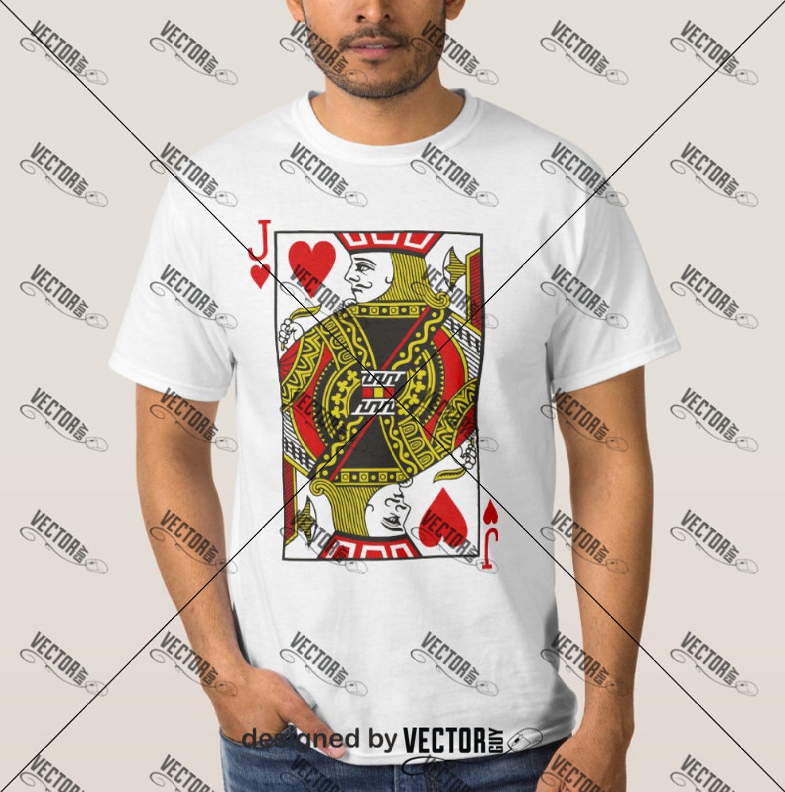 Jack of Hearts Playing Cards SVG Cut File Instant Download - Etsy UK