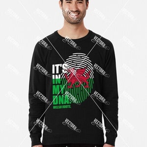 It's in My DNA Welsh Roots, Wales SVG Cut File, Instant Download - Etsy