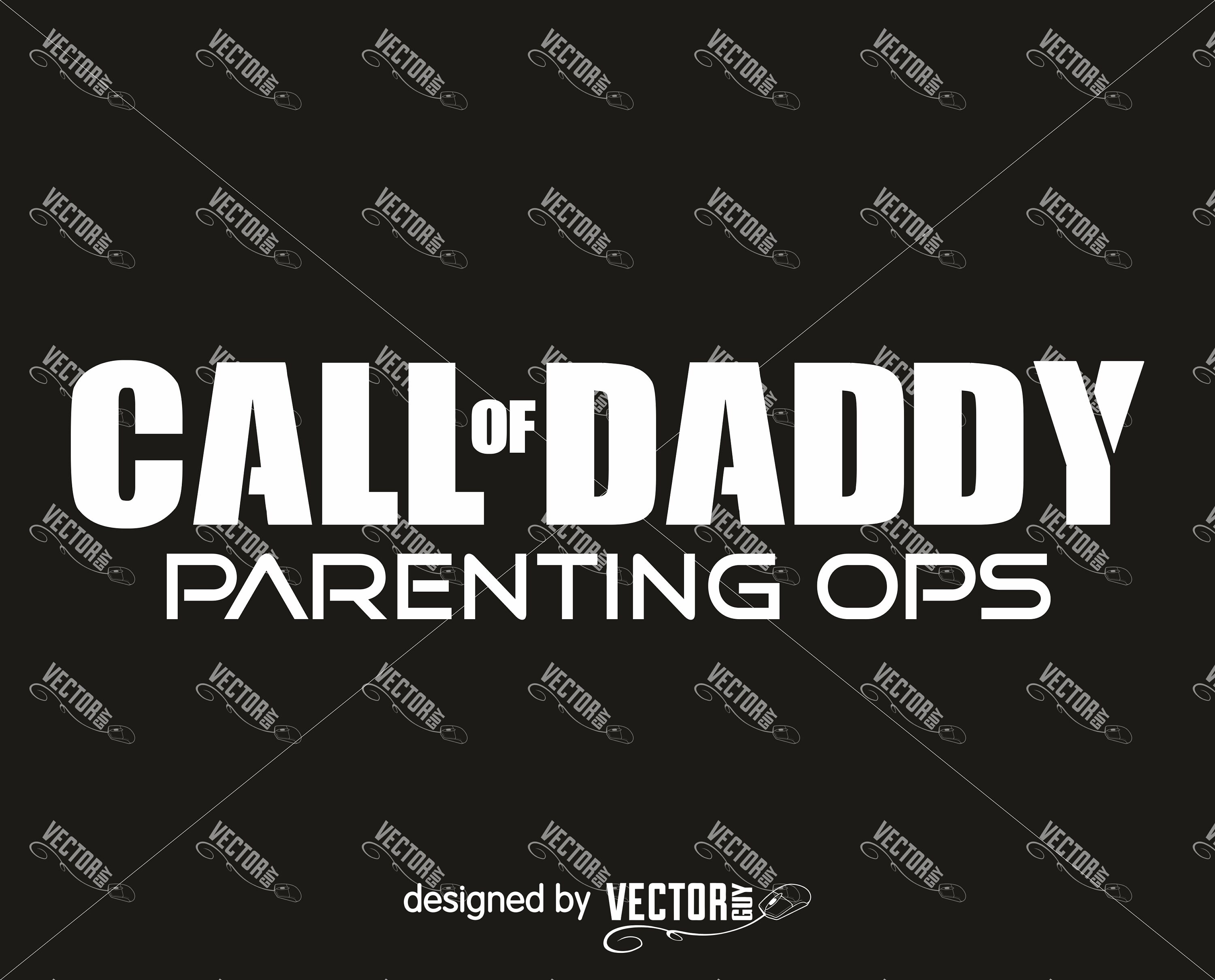 Call of Daddy Parenting Ops SVG Cut File Instant Download - Etsy