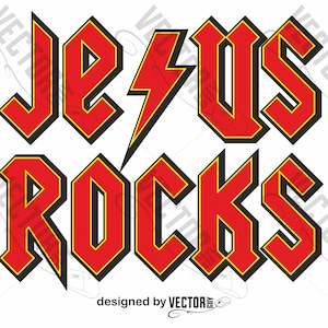 Jesus Rocks, SVG Cut File, Instant Download - Etsy