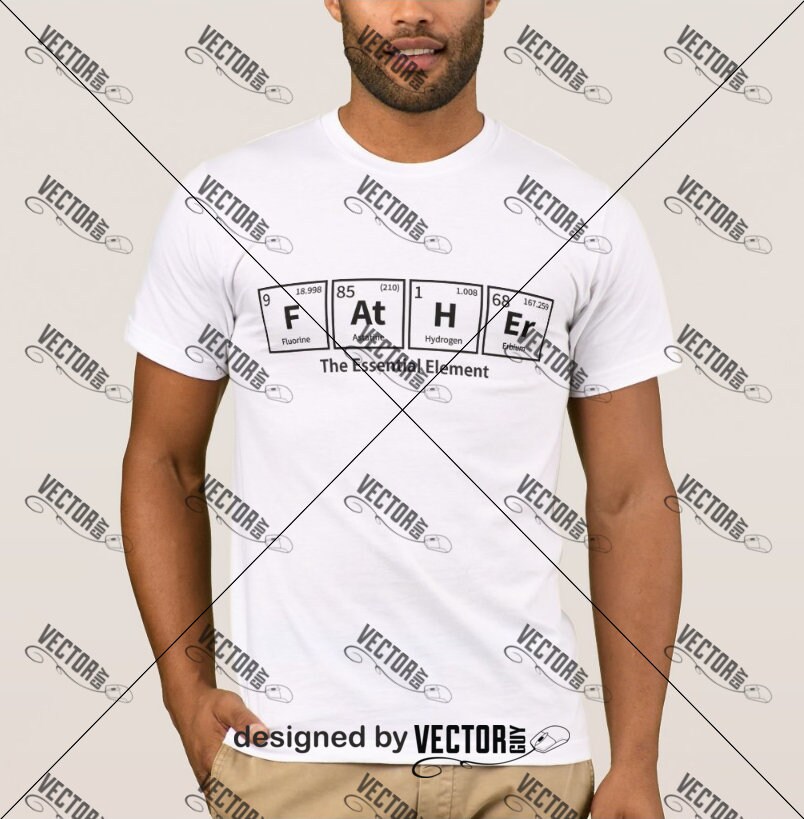 Father the Essential Element Periodic Table SVG Cut File - Etsy