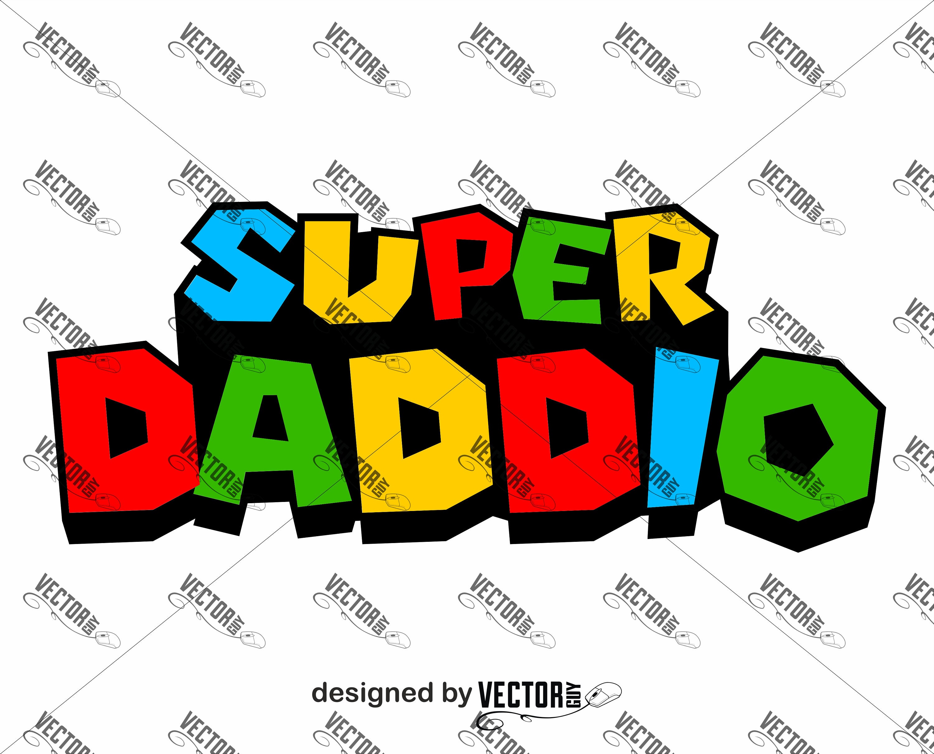Super Daddio SVG Cut File Instant Download - Etsy UK