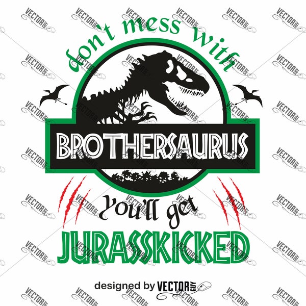 Brothersaurus Svg - Etsy