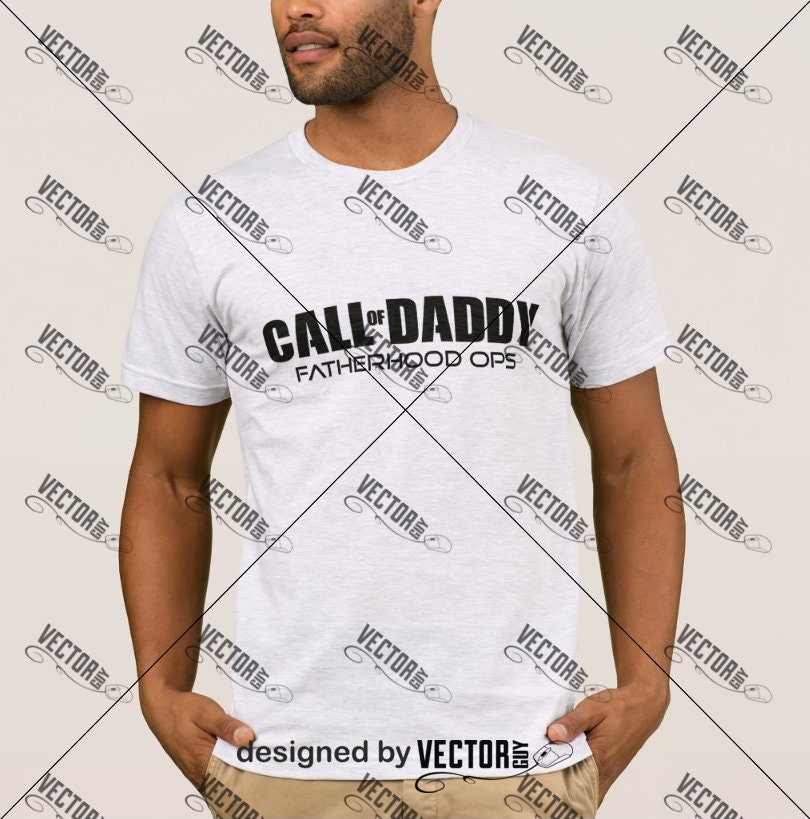Call of Daddy Fatherhood Ops SVG Cut File Instant Download - Etsy UK