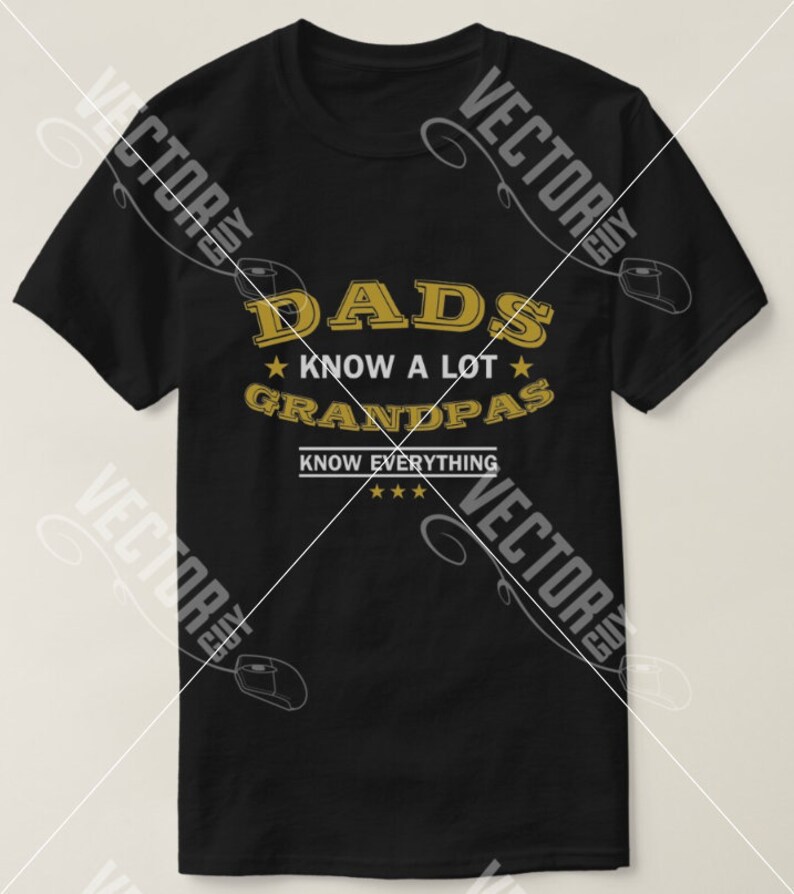 Dads Know A Lot Grandpas Know Everything Svg Cut File Etsy