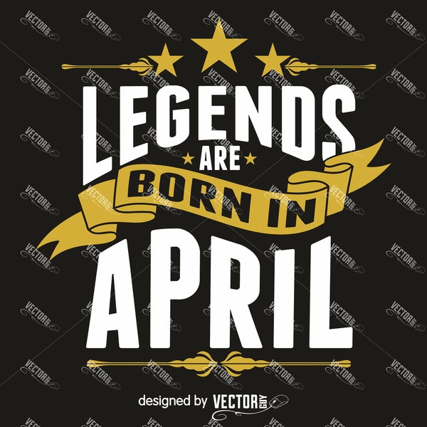 Born in April - Etsy