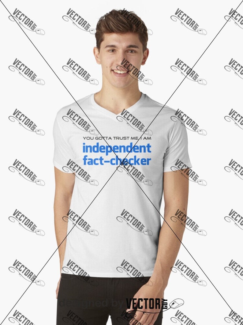 Independent Fact Checker SVG Cut File Instant Download | Etsy