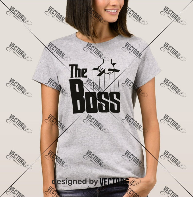The Boss SVG Cut File Instant Download - Etsy