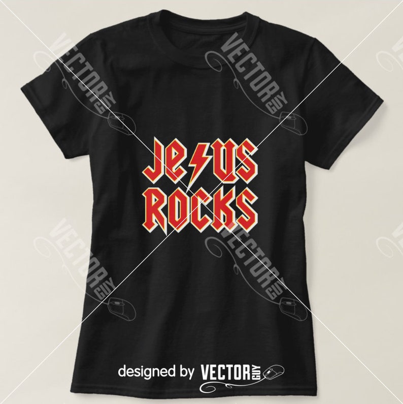 Jesus Rocks SVG Cut File Instant Download | Etsy