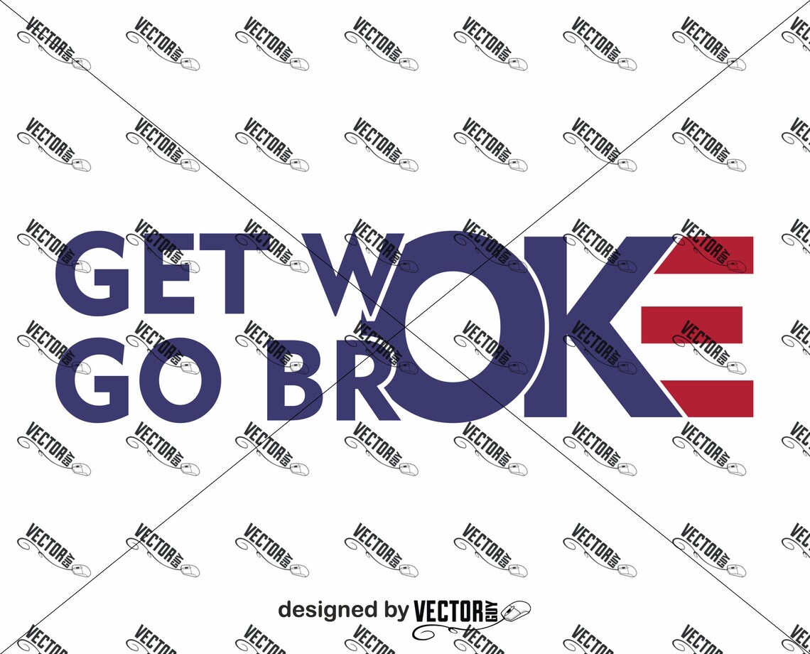 Get Woke Go Broke SVG Cut File Instant Download - Etsy UK