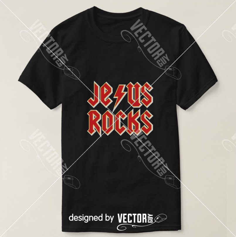 Jesus Rocks SVG Cut File Instant Download | Etsy