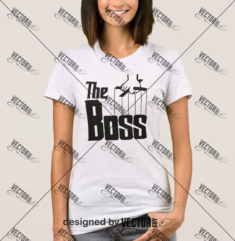 The Boss SVG Cut File Instant Download - Etsy