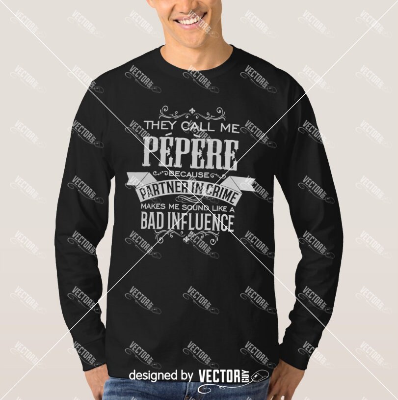 They Call Me Pépère SVG Cut File Instant Download | Etsy